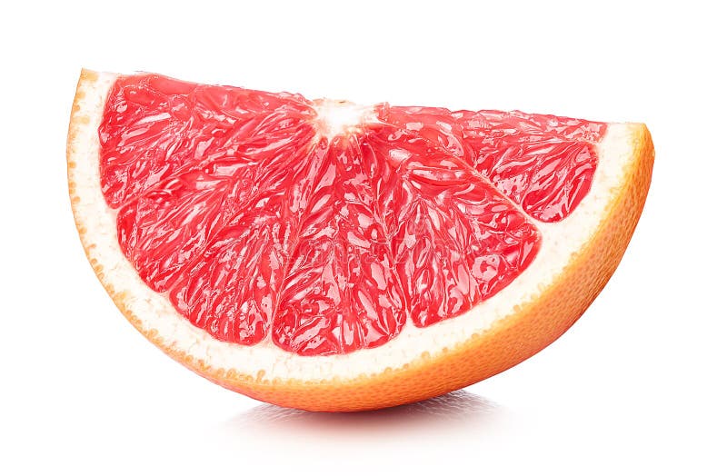 Perfect Slice of Grapefruit Stock Image - Image of diet, vegan: 127329205
