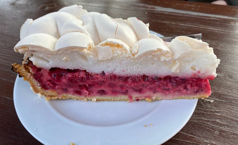 Slice of pie stock photo. Image of icing, cuisine, baking - 261448510