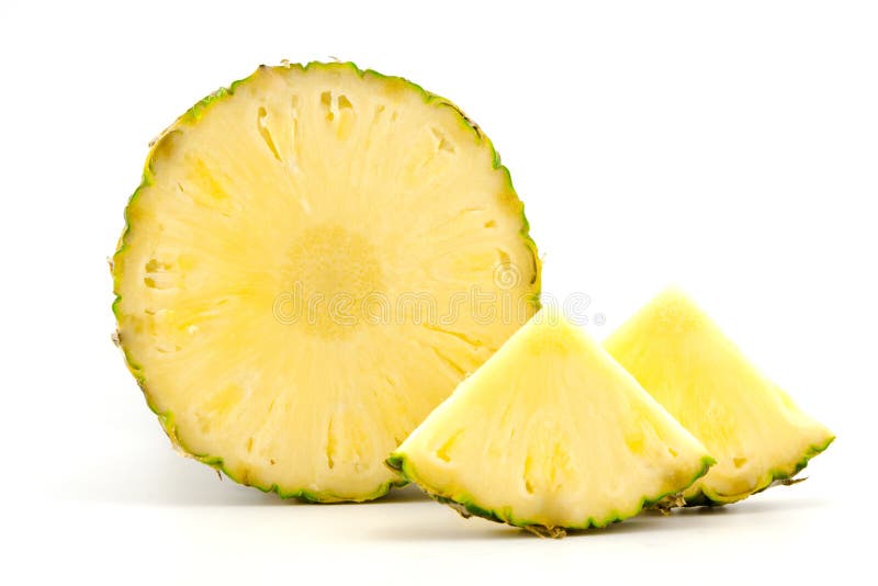 Slice of pineapple stock image. Image of length, citrus - 35813643