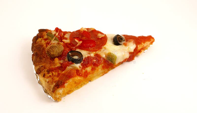 Slice of pizza stock photo. Image of cheese, pepperoni - 1800010