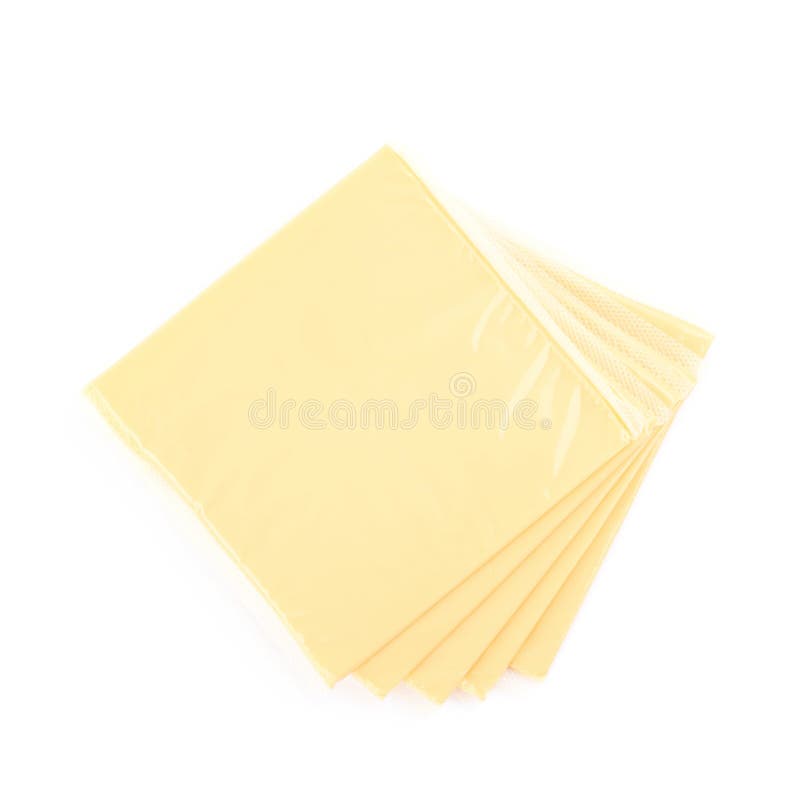 Processed Cheese Spread Isolated Stock Image - Image of decorated ...