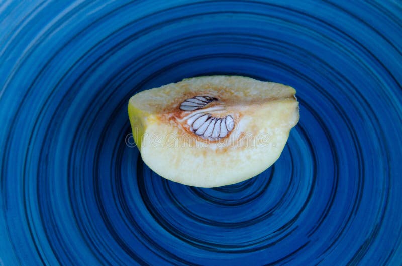 Slice of quince fruits stock photo. Image of golden, fresh - 22201740