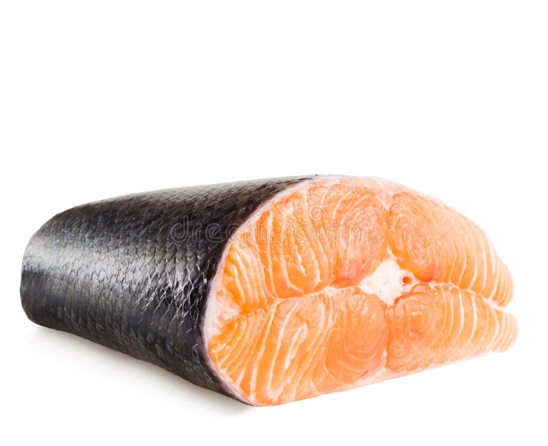 Slice of red fish salmon stock image. Image of gourmet - 42817031