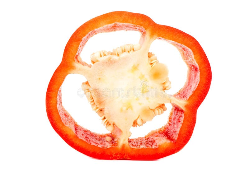 Slice red pepper stock image. Image of healthy, fresh - 99232153