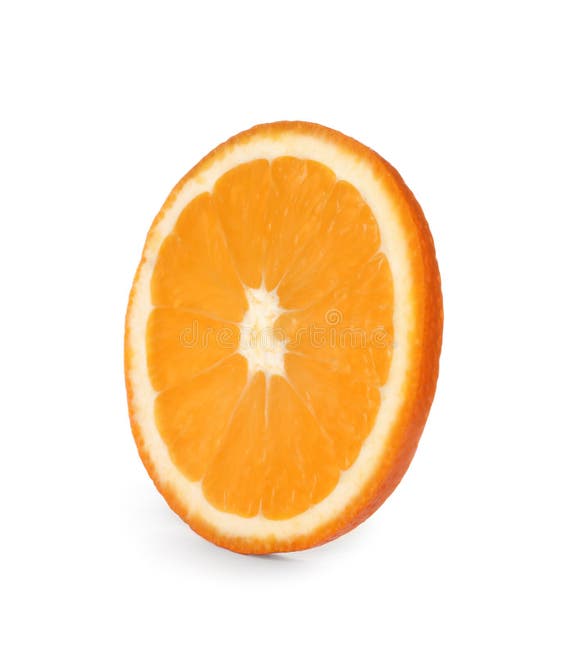 Slice of ripe orange stock image. Image of nutrition - 140842663
