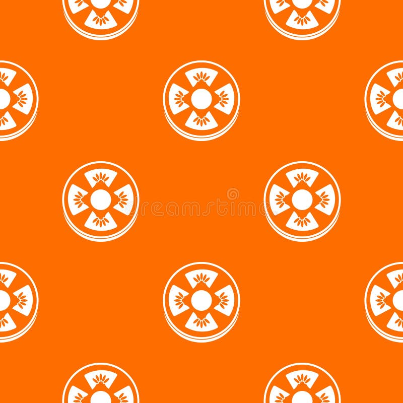 Slice of Ripe Tomato Pattern Seamless Stock Vector - Illustration of ...