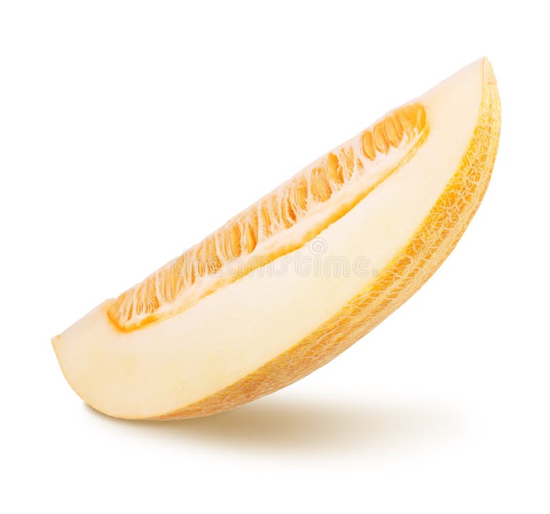 Slice of Ripe Yellow Melon. Stock Image - Image of fresh, honeydew ...