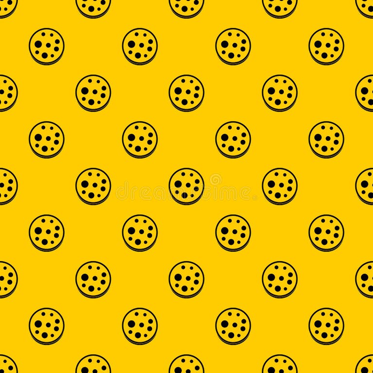Slice of Salami Pattern Vector Stock Vector - Illustration of pepper ...