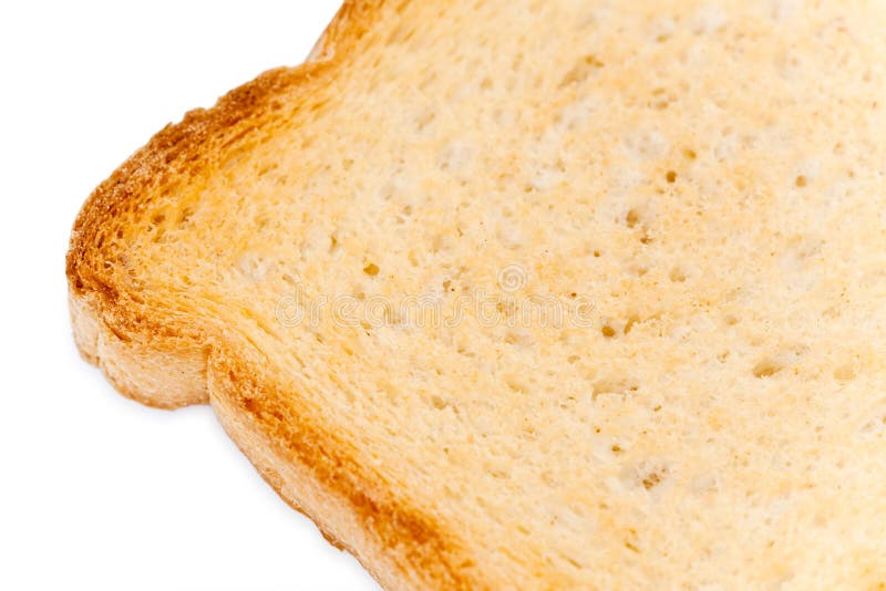 Slice of Toast stock photo. Image of closeup, crust, healthy - 16353316