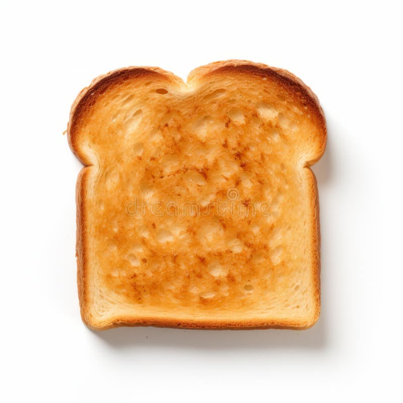Close-up Toast Png on White Background - Matthias Haker Style Stock ...