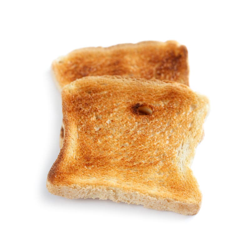 Slice of toasted bread stock image. Image of breakfast - 13056307