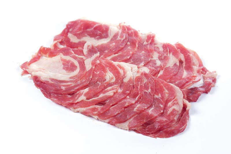 Slice of Wagyu beef stock photo. Image of freshness - 120234098