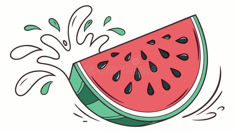 Slice of Watermelon, Summer Fruit and Refreshment for Healthy Snacks ...