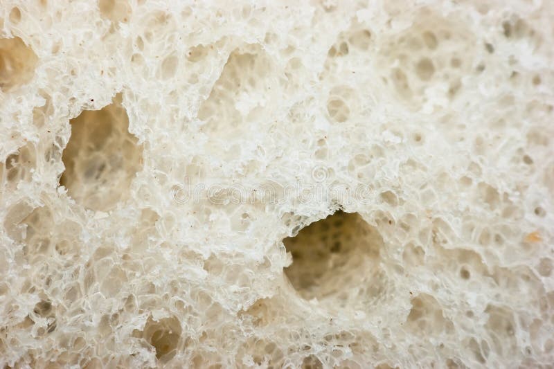 Slice of White Bread Texture Stock Image - Image of grain, texture ...