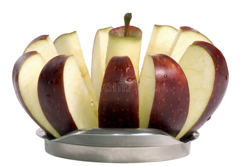 Sliced Apple 2 stock image. Image of good, colorful, bright - 2338315