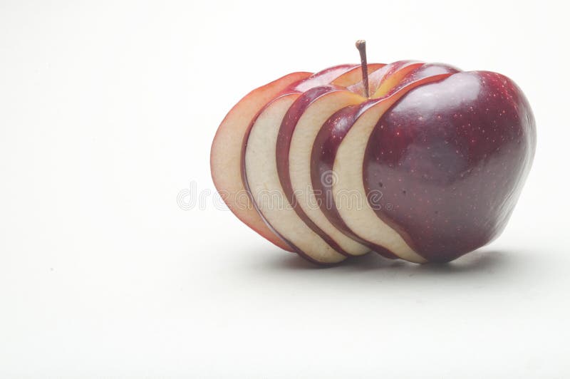 Sliced apple stock photo. Image of healthy, delicious - 23664946
