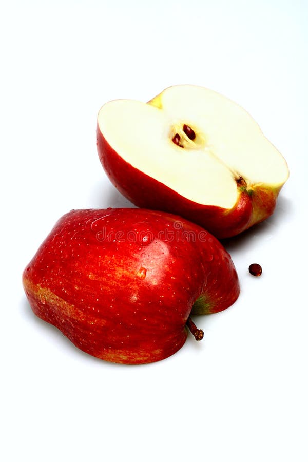 Halved Apple stock photo. Image of core, fresh, snack - 3118224