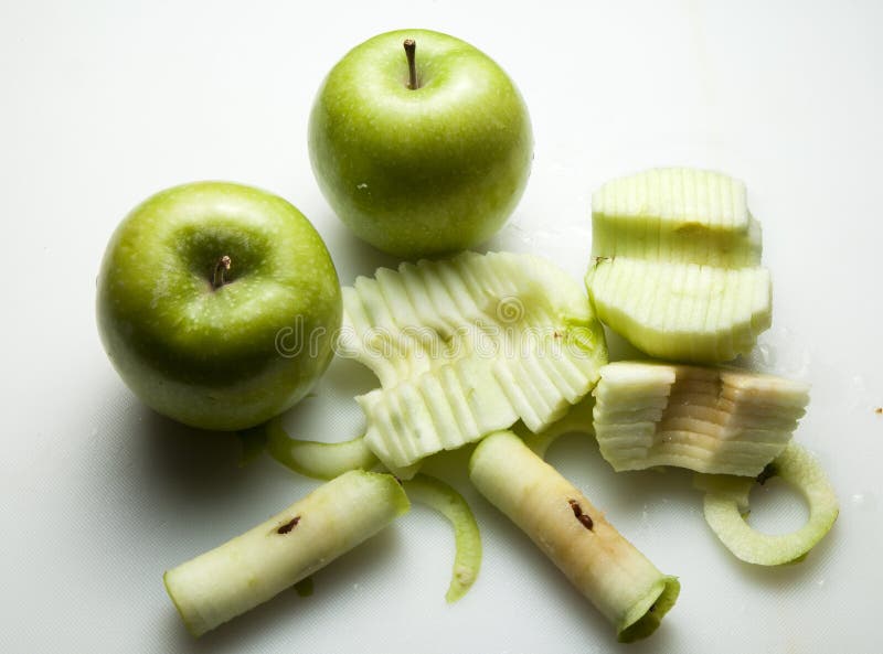 Sliced apples stock image. Image of slicing, core, food - 27492777