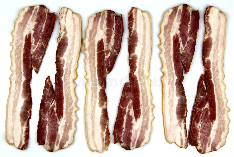 Sliced bacon stock photo. Image of streaky, ready, cured - 80828502