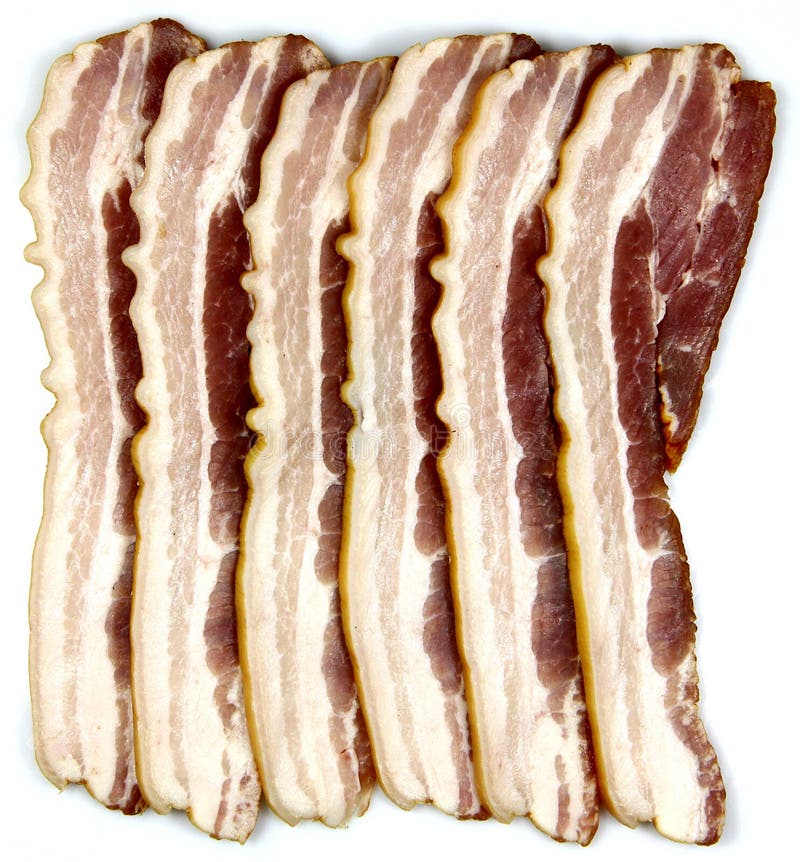 Sliced bacon stock photo. Image of streaky, ready, cured - 80828502
