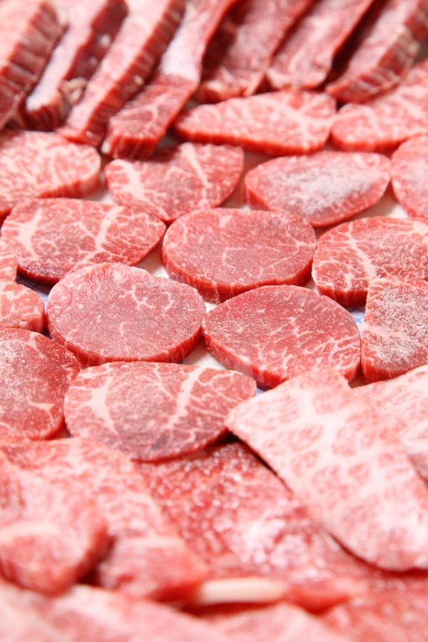 Sliced beef stock image. Image of beef, freshness, plate - 62235297