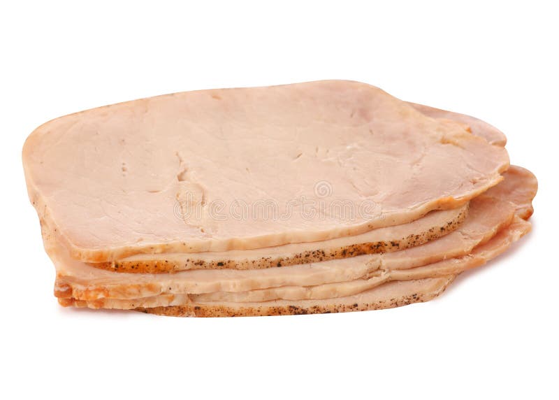 Sliced beef meat baked stock photo. Image of breakfast - 108480720