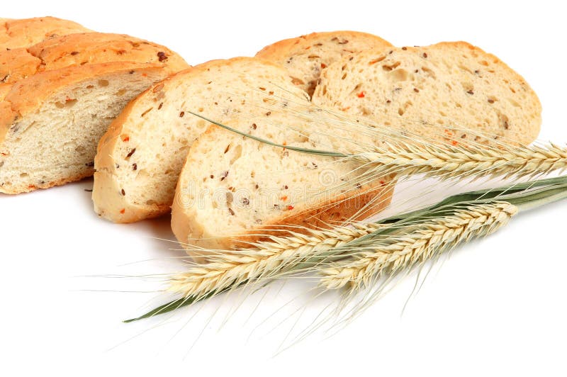 Sliced bread stock photo. Image of small, color, homemade - 15574408