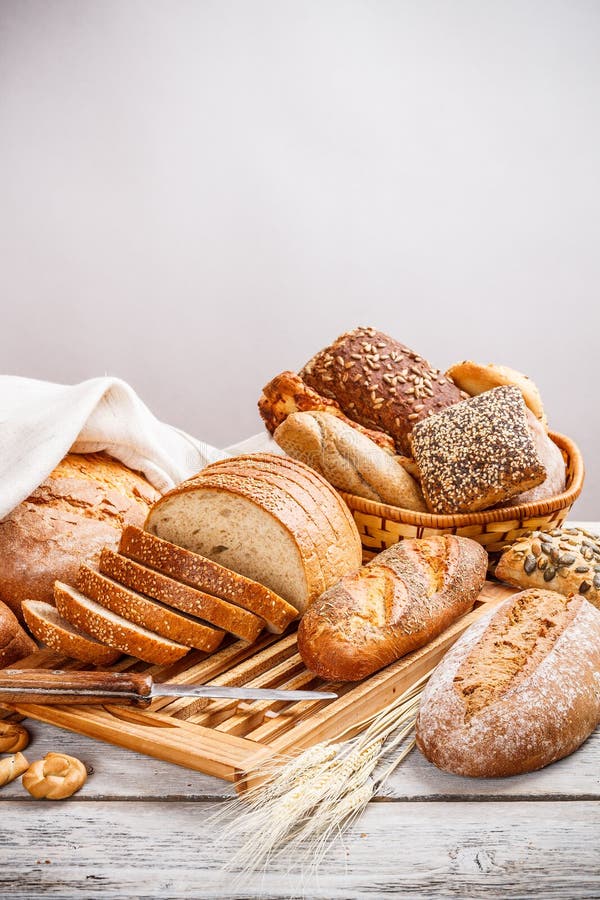 Sliced bread stock image. Image of grain, meal, organic - 28746377