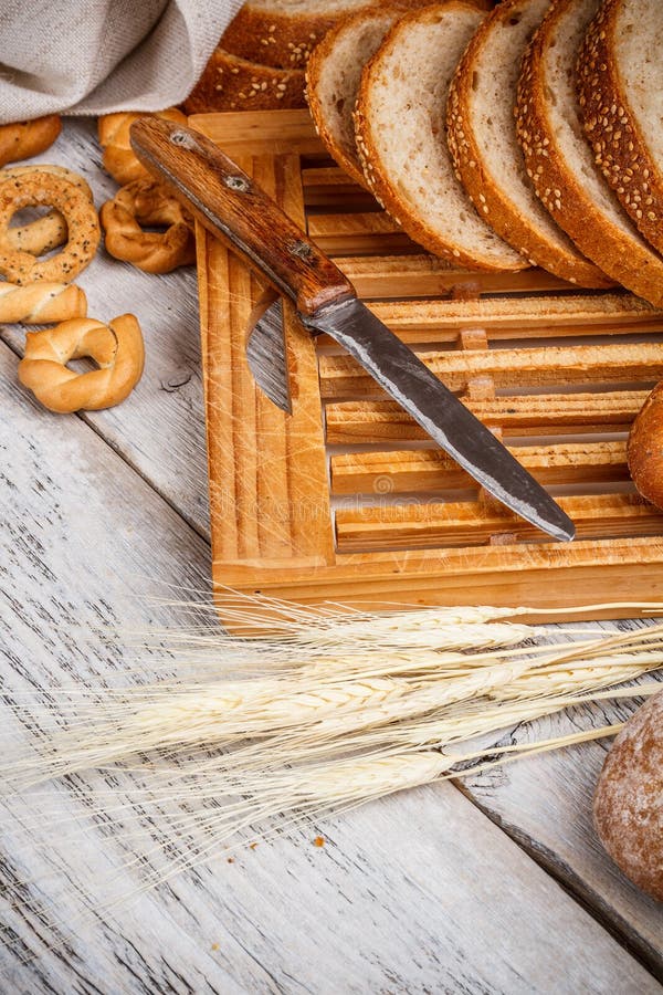 Sliced bread stock image. Image of grain, beauty, bake - 28841345