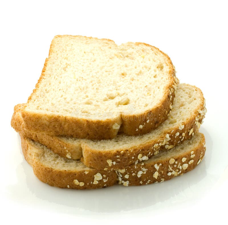 Sliced bread. stock image. Image of nutrition, macro, white - 4987817