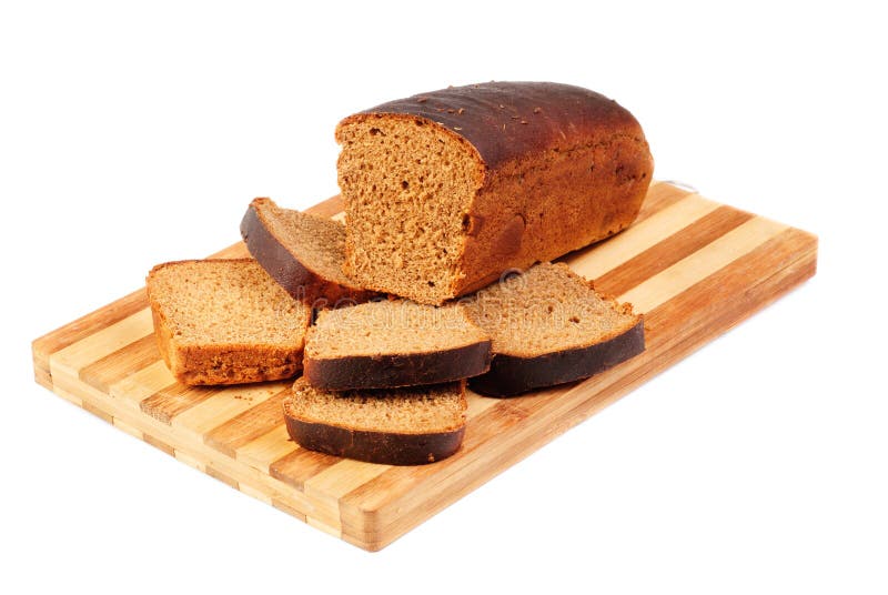 Sliced bread on board stock photo. Image of board, breakfast - 47757352