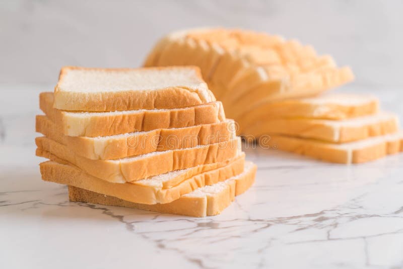 Sliced bread stack stock photo. Image of stack, brown - 109722380