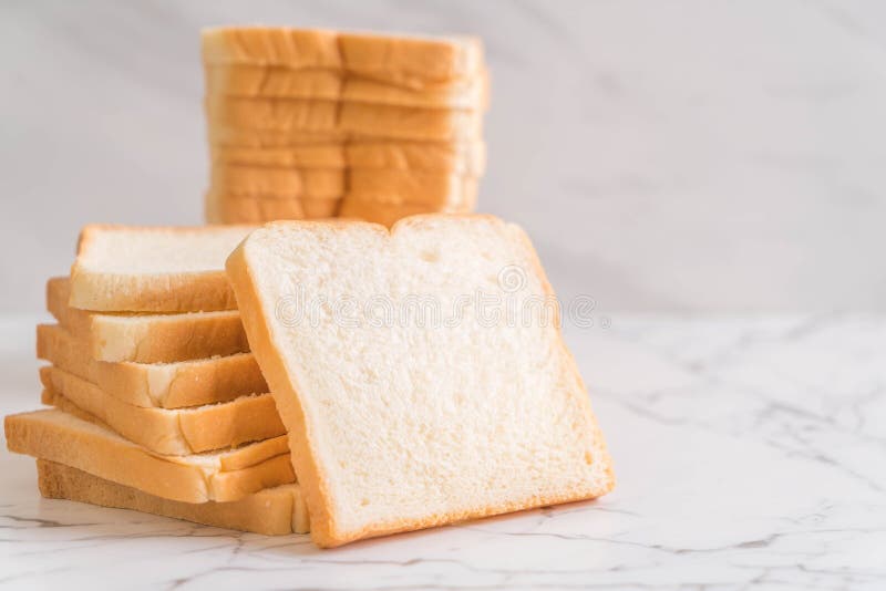 Sliced bread stack stock photo. Image of loaf, slice - 110252978