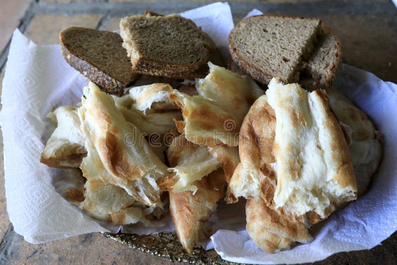 Sliced bread tortilla stock image. Image of brown, flat - 120246687