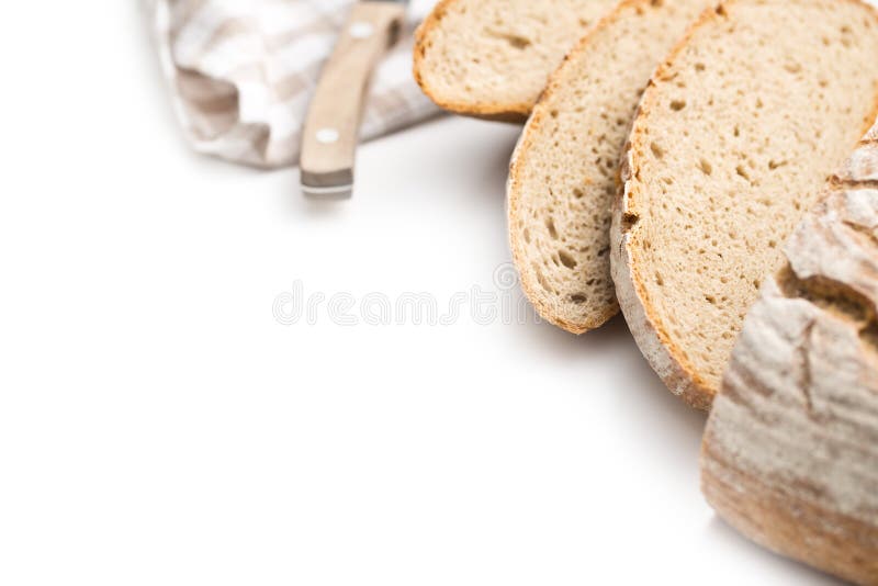 Sliced bread stock image. Image of loaf, bread, kitchen - 50257129