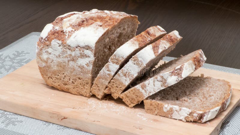 Sliced bread stock photo. Image of sliced, bakery, flax - 48781660