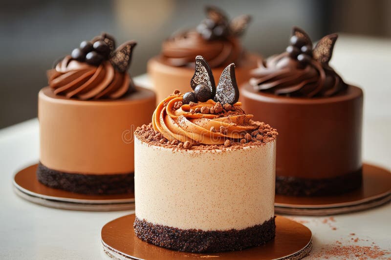 Sliced Chocolate and Vanilla Layer Cake on a White Plate with ...