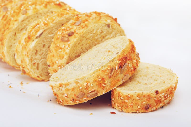 Sliced Corn Bread stock image. Image of gourmet, diet - 76961291