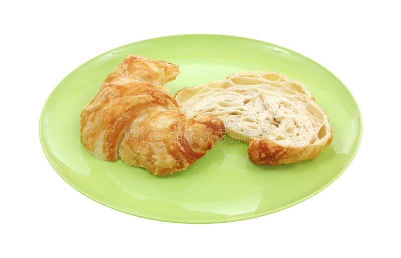 Sliced Croissant stock image. Image of delicious, food - 23009161