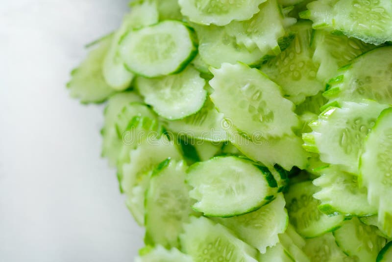 Sliced cucumber stock image. Image of texture, green - 53880621