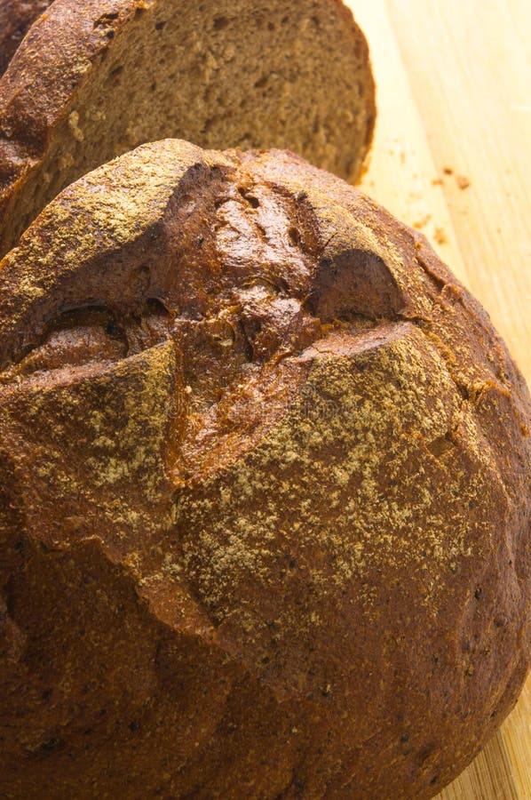 Sliced dark bread stock photo. Image of dark, healthful - 73292752