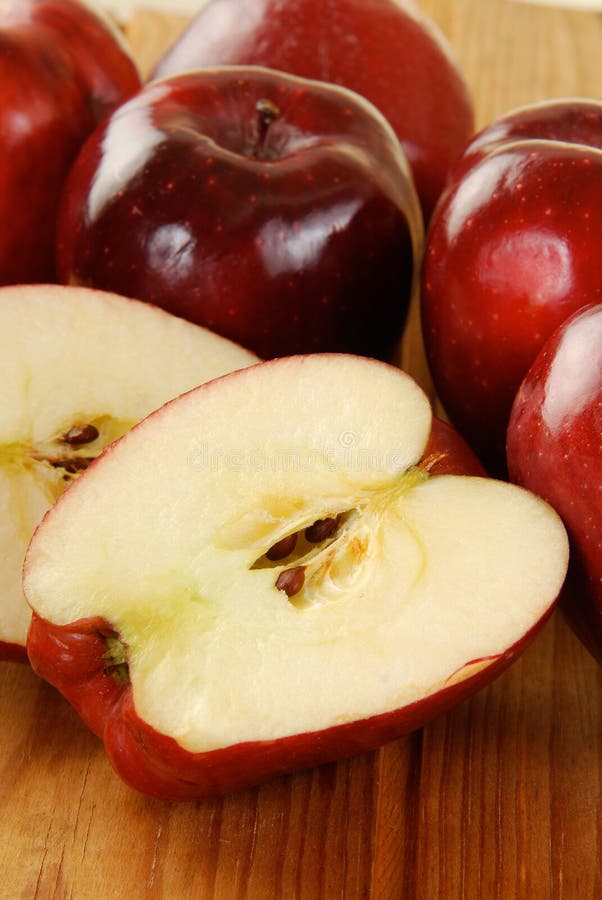 Sliced delicious apple stock image. Image of healthy - 21820409