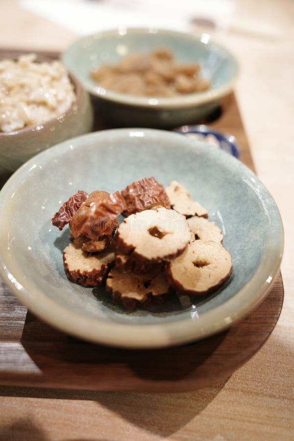 Sliced Dry Red Date on a Plate Stock Image - Image of fruit, crop ...