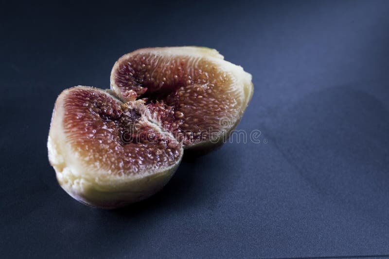 Sliced fig stock photo. Image of natural, fresh, moist - 33083026