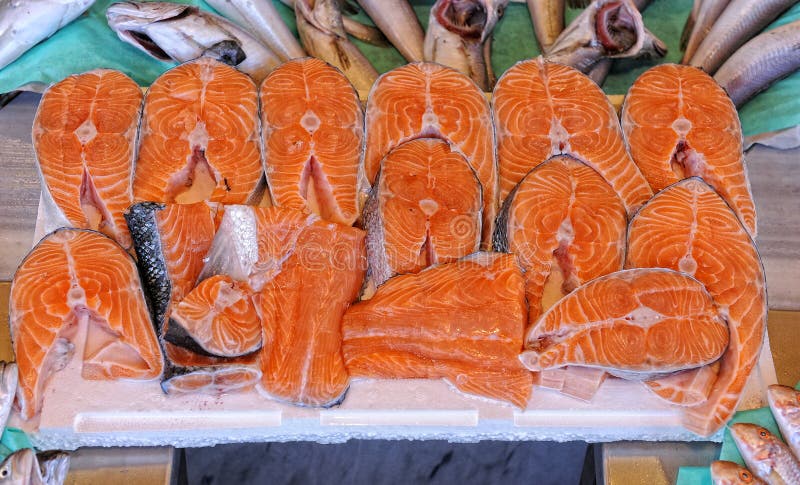 Sliced fish stock photo. Image of ingredient, fillet - 13739222