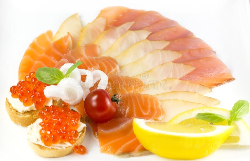 Sliced fish stock image. Image of beluga, gourmet, cutting - 47087695