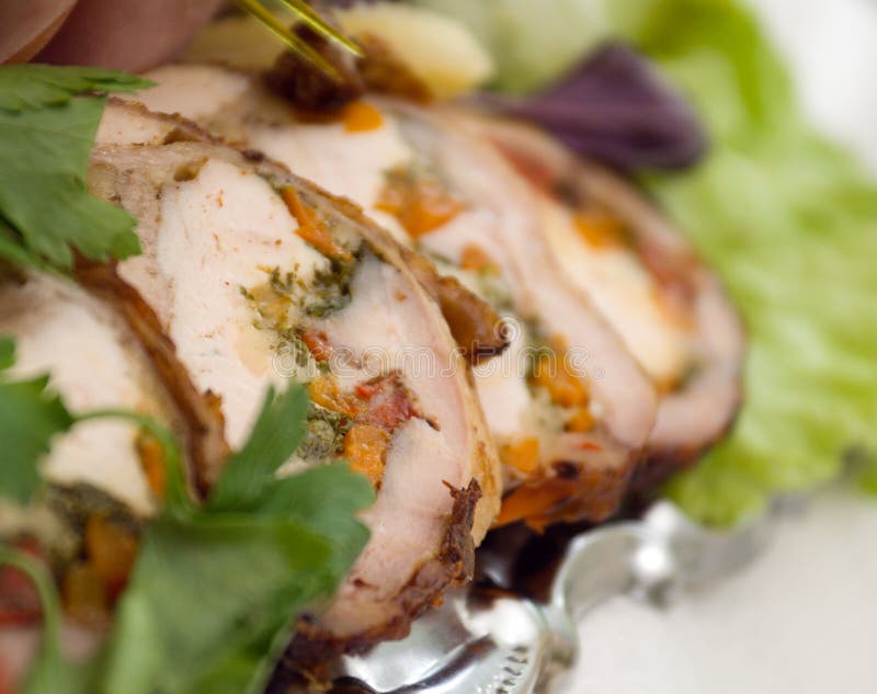 Sliced food arrangement stock image. Image of butchery - 14998719