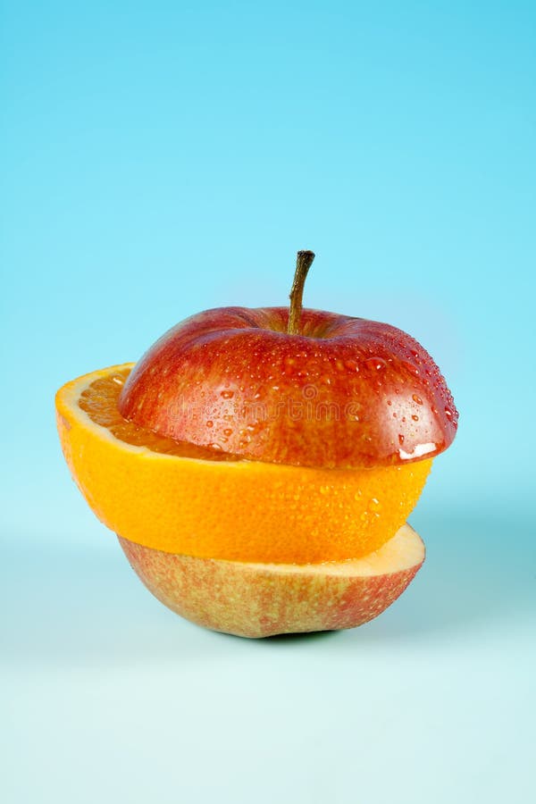 Sliced fruit in layers stock photo. Image of orange, slices - 11866798