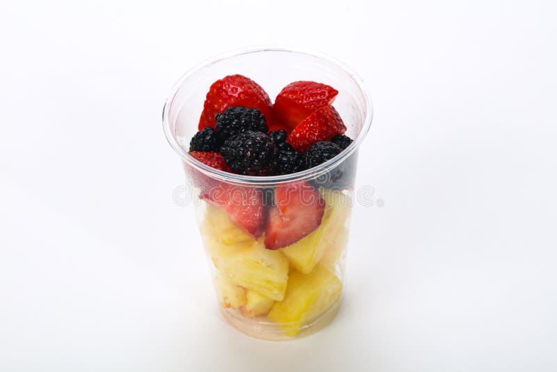 Sliced Fruit Mix in the Box Stock Photo - Image of colorful, strawberry ...