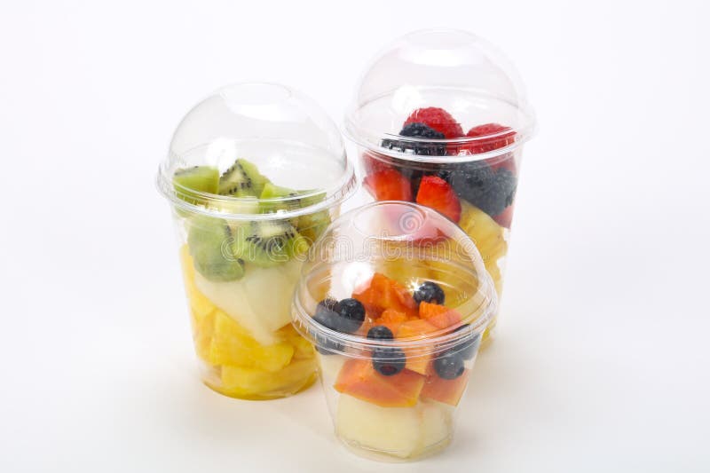 Sliced Fruit Mix in the Box Stock Photo - Image of berry, gourmet ...